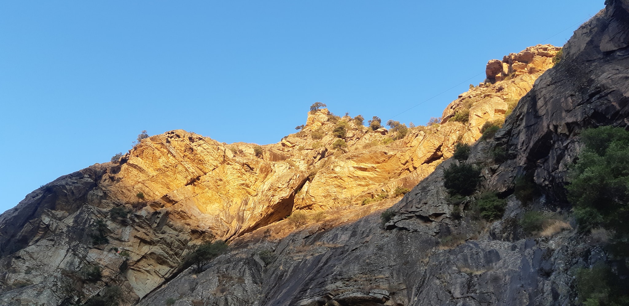 La via-ferrata de Tolla